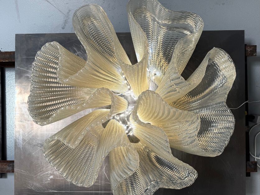 Arkema and Poolp unveil Nomura, a sculptural, bio-based coffee table produced using 3D printing ...